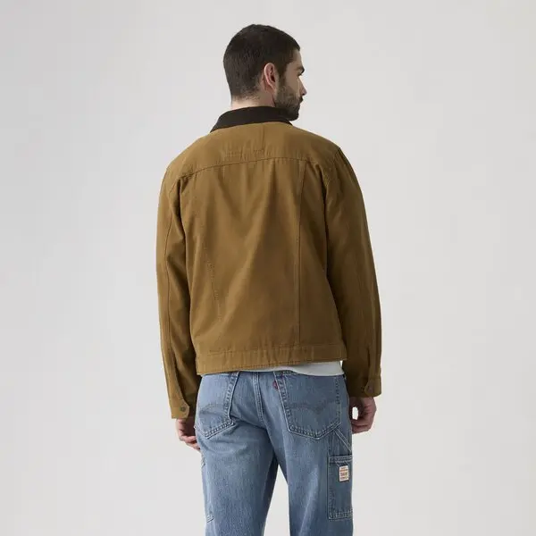 LEVI'S Utility Zip Jacket - Brown
