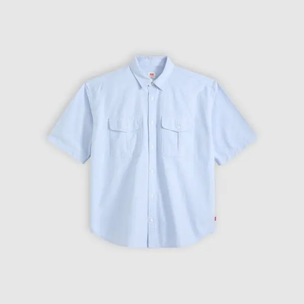 LEVI'S Short-sleeve Pacifica Loose Oxford Shirt - Allure