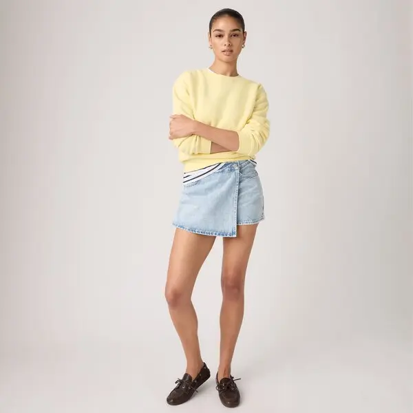 LEVI'S Crossover Skort - Abraided Art Skirt