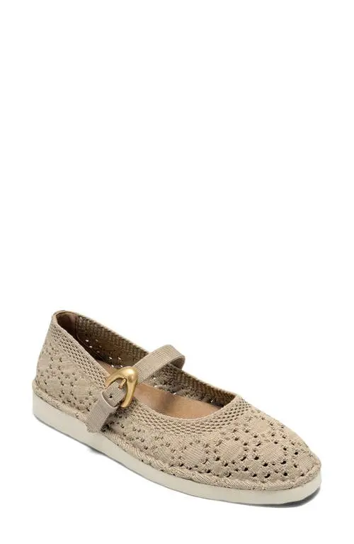 Aerosoles Tamika Knit Mary Jane - Linen/natural Lace