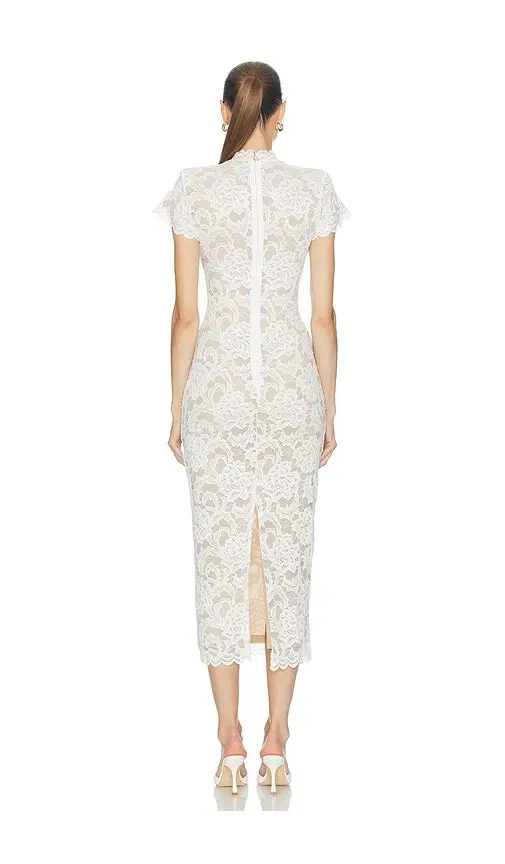 NOOKIE Alessia Midi Lace Dress