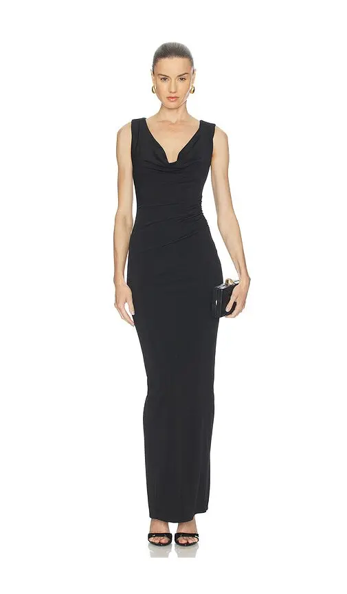 NOOKIE Crush Drape Maxi Dress