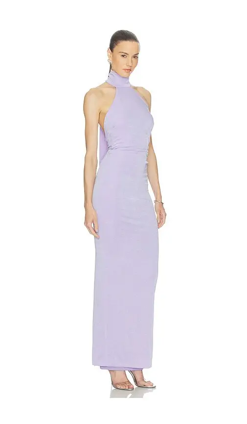 NOOKIE Crush Halter Gown - Lavender