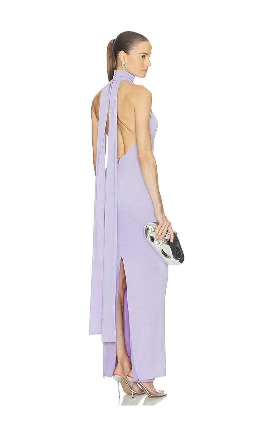 NOOKIE Crush Halter Gown - Lavender