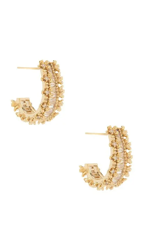 8 Other Reasons Static Hoop Earrings - Gold
