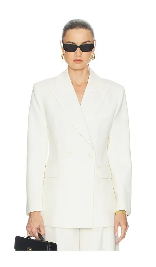 ANINE BING Tiphaine Blazer In Cream