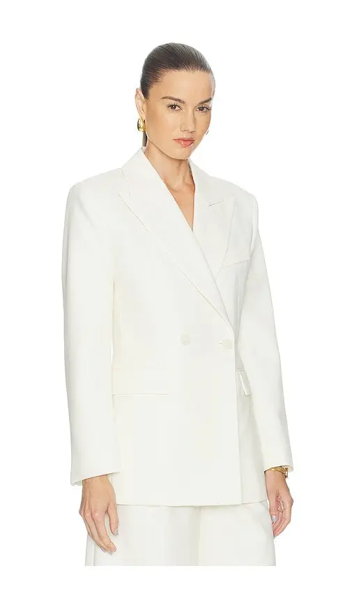 ANINE BING Tiphaine Blazer In Cream