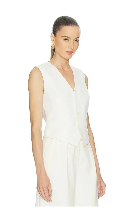 ANINE BING Mario Vest - Ecru