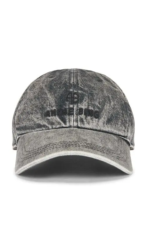 ANINE BING Jeremy Baseball Cap - Oyster Grey