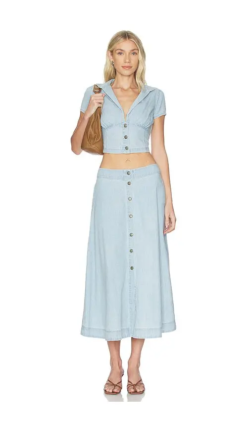 Free People Easy Does It Set - Ice Crush