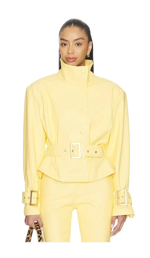 AFRM Scarlette Jacket - Lemon Meringue