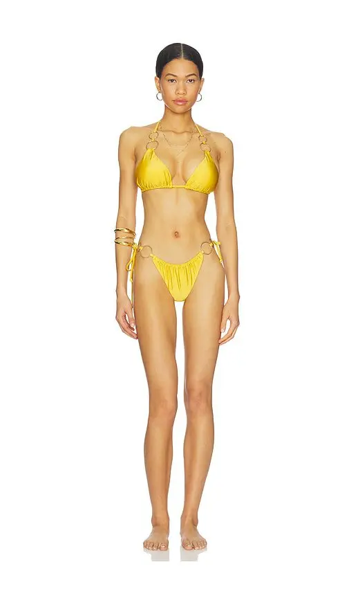 Bardot Leala Ring Detail Bikini Bottoms
