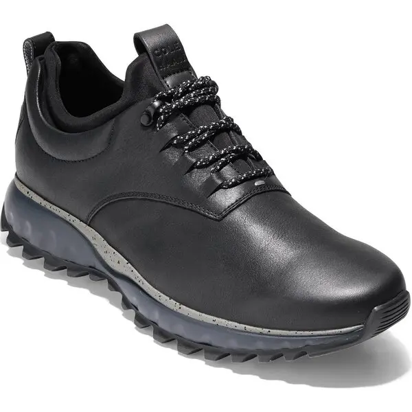 Cole Haan Grandexpløre All Terrain Waterproof Sneaker - Black/ironstone Leather