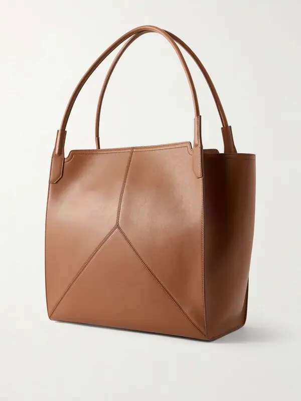 Victoria Beckham Paneled Leather Tote
