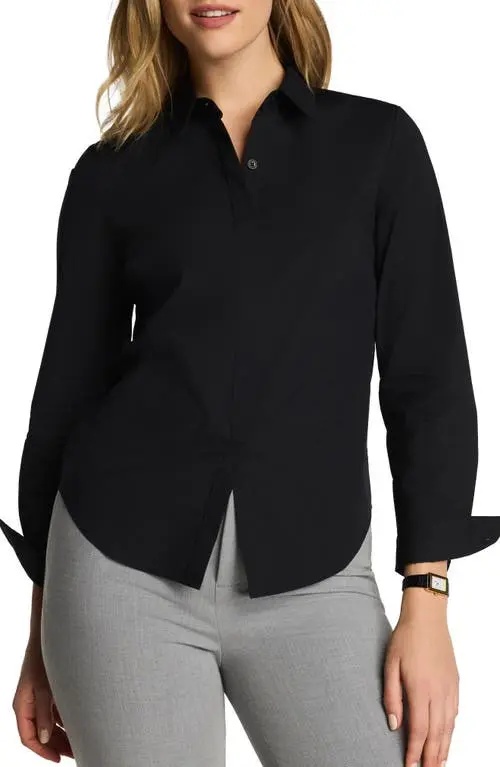 Spanx No Gape Shirt - Classic Black