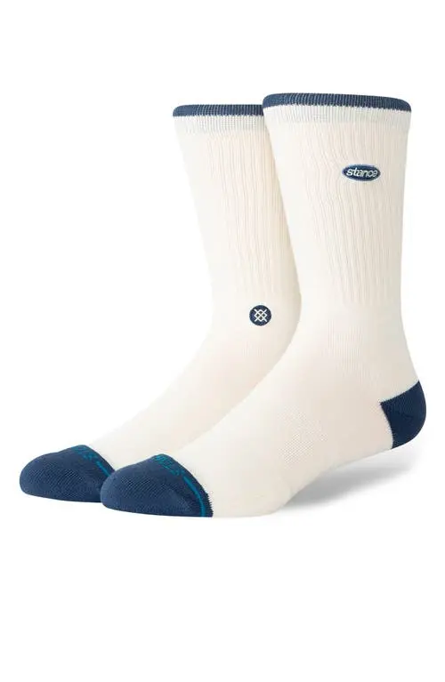 Stance Combed Cotton Blend Crew Socks - Canvas