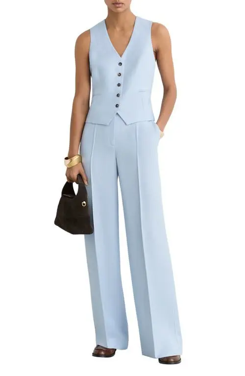 REISS Magda Vest - Blue