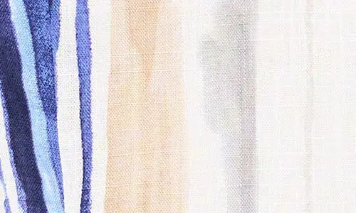 Halogen Stripe Godet A-line Sundress