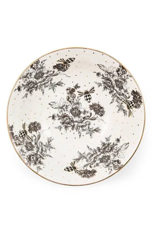 MACKENZIE-CHILDS Bee Toile Serving Bowl