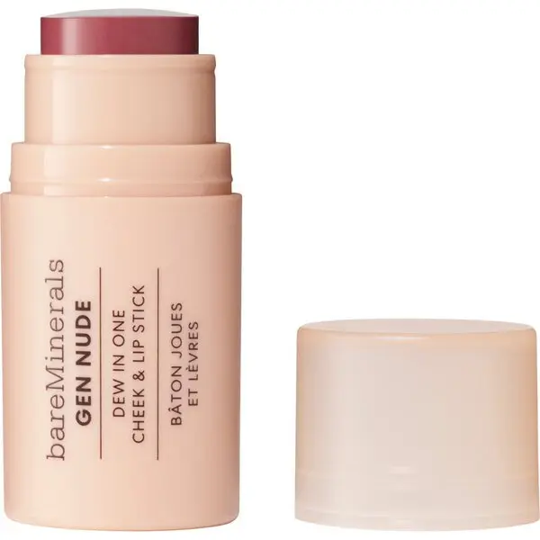BareMinerals® Gen Nude Dew In One Cheek & Lip Stick - Berry Me In Merlot