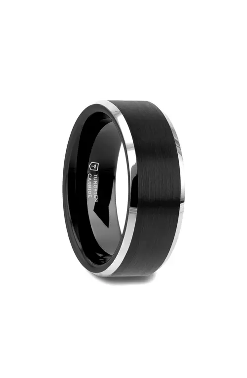 LARSON JEWELERS Aston Tungsten Band - 10mm