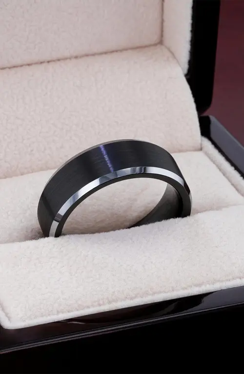 LARSON JEWELERS Aston Tungsten Band - 10mm