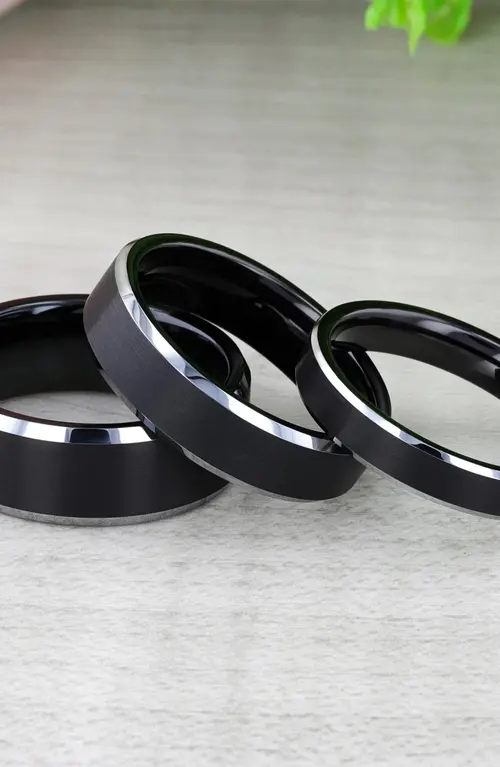 LARSON JEWELERS Aston Tungsten Band - 10mm