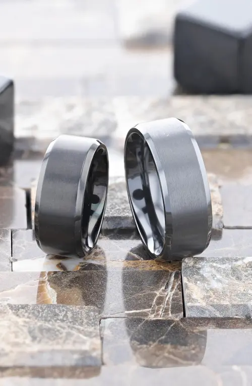 LARSON JEWELERS Elysian Titanium Wedding Band
