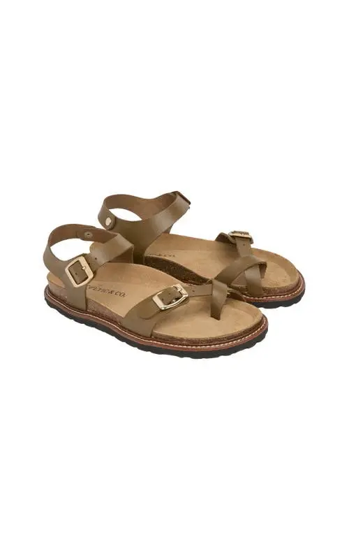 CELTIC & CO. Contoured Slip-on Clog Mule Sandals