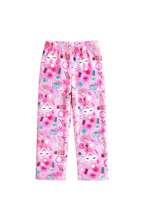 PREPPY GOOSE Plush Slumber Party Loungewear Pants - Slumber Party Print