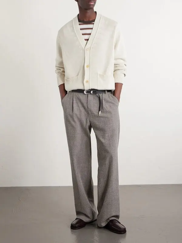 CORRIDOR Organic Cotton Cardigan - Neutrals