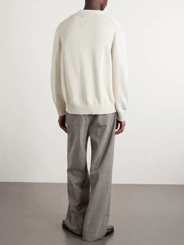 CORRIDOR Organic Cotton Cardigan - Neutrals