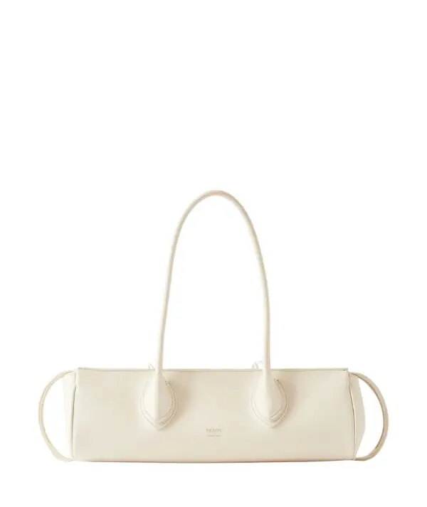 Khaite Donna Leather Shoulder Bag - Neutrals