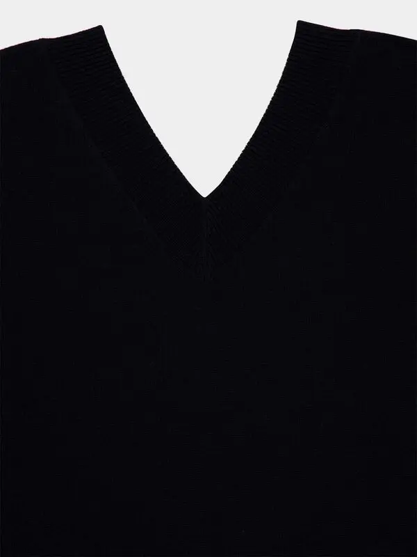TOM FORD Cashmere Off-the-shoulder V-neck Knit