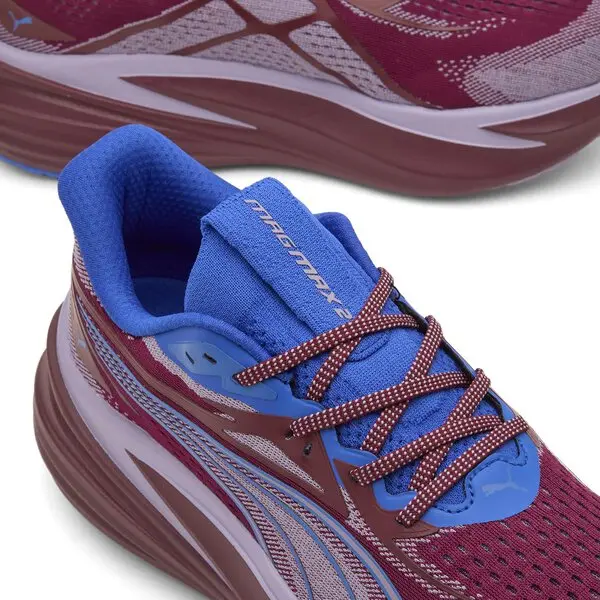 PUMA Running Magmax Nitro 2 Sneaker - Ruby Shimmer/royal Sapphire