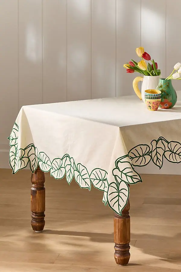Farm Rio X Tablecloth - Dark Green