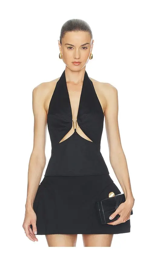 Cult Gaia Elorae Top - Black