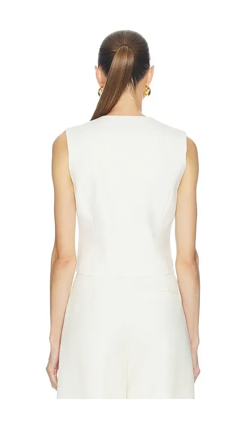 ANINE BING Mario Vest - Cream