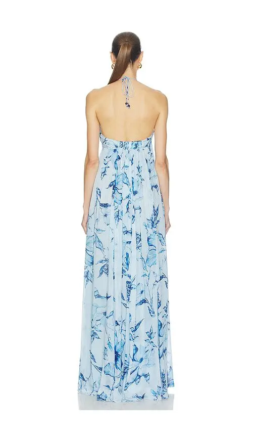 Rococo Sand Strapless Halterneck Maxi Dress