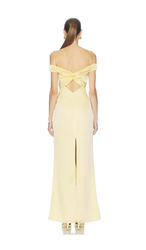 Katie May Liu Gown - Lemon