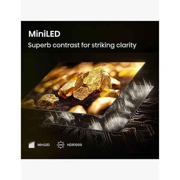 HISENSE 75in U7qtuk Uled Miniled 4k Smart Tv