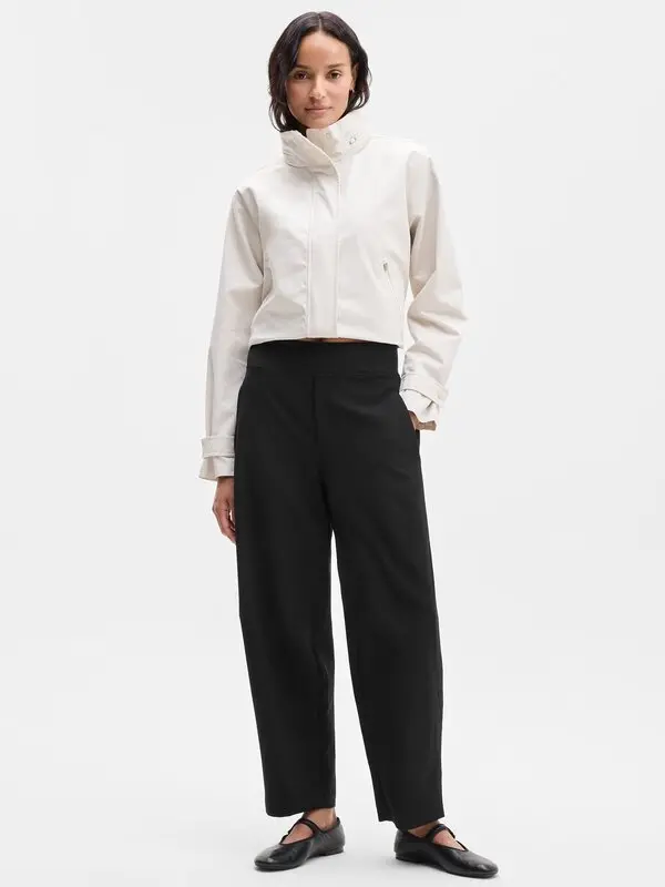 Athleta High Rise Barrel Pant - Black