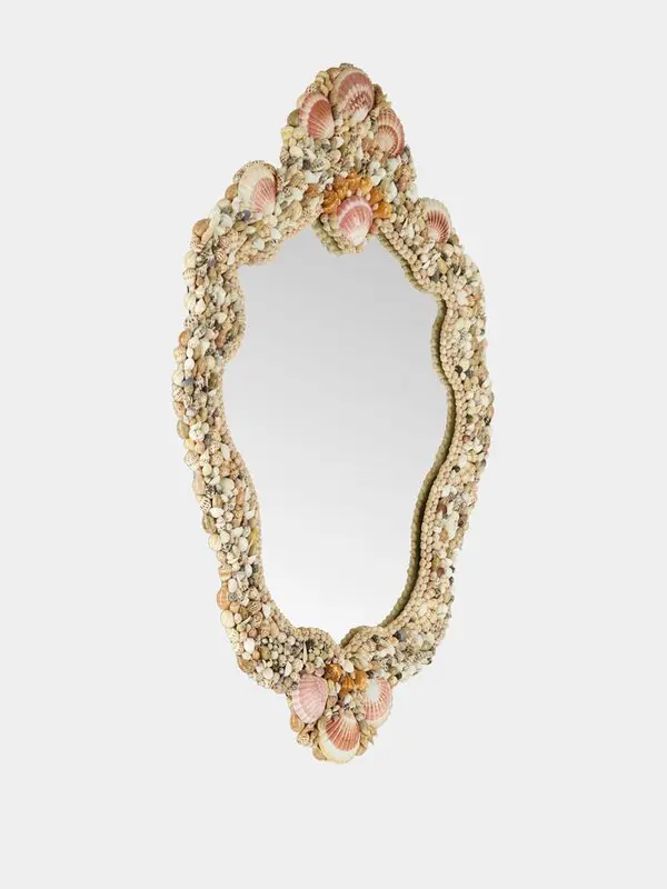 LES-OTTOMANS Natural Shell Mirror
