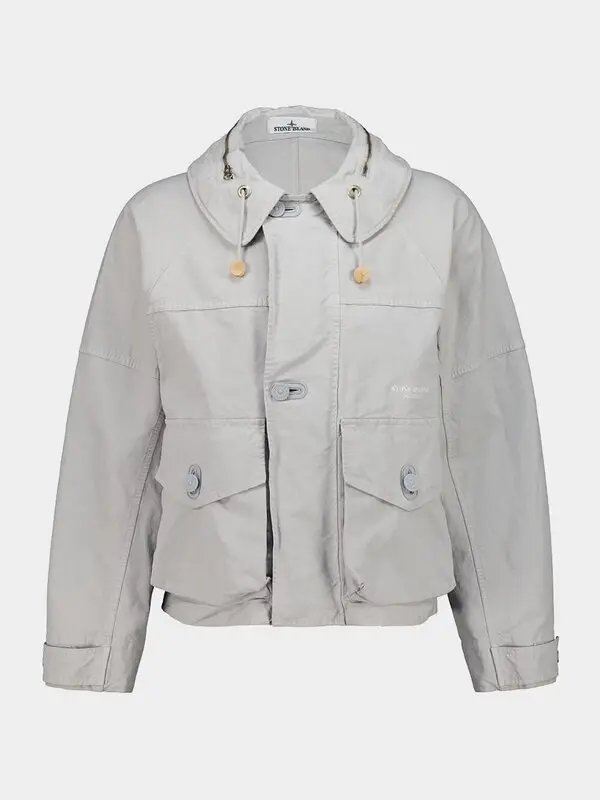 Stone Island Cotton Marina Jacket - Grey