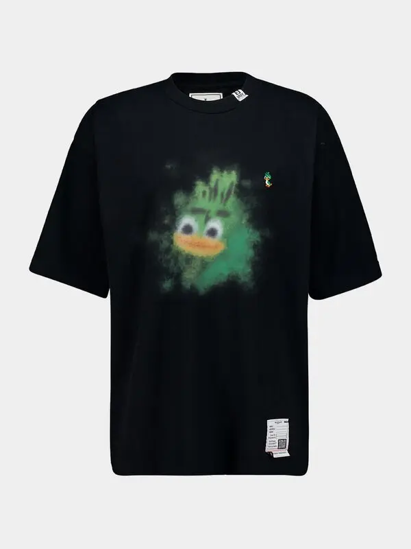 Mihara Yasuhiro Leon Printed T-shirt - Black