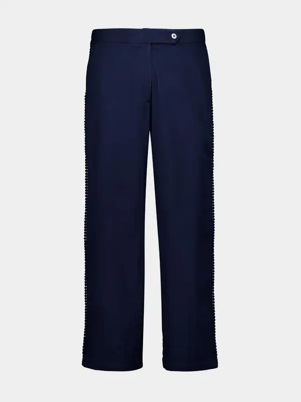 BAZISZT Corniche Trousers - Blue