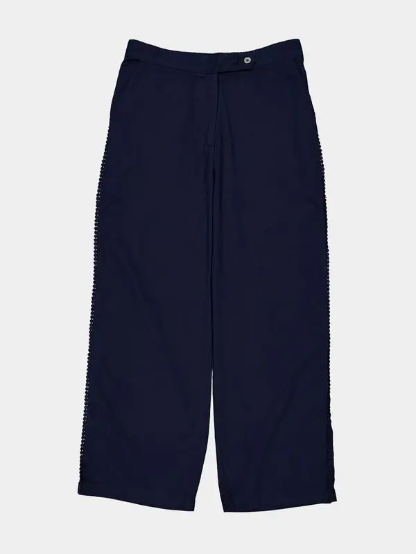 BAZISZT Corniche Trousers - Blue
