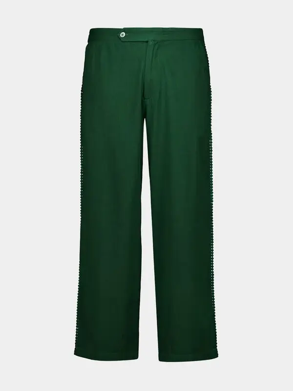 BAZISZT Corniche Trousers - Green
