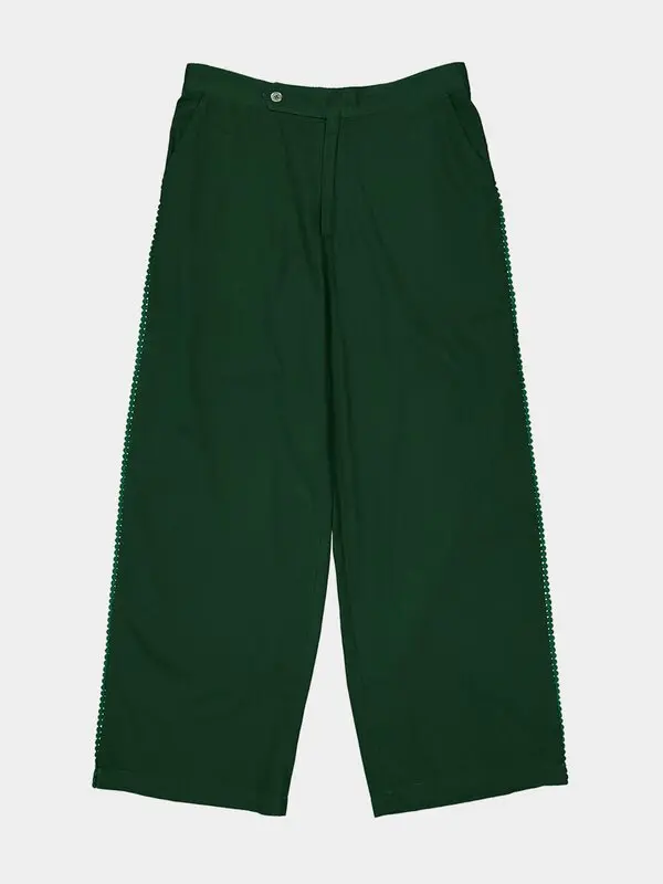 BAZISZT Corniche Trousers - Green