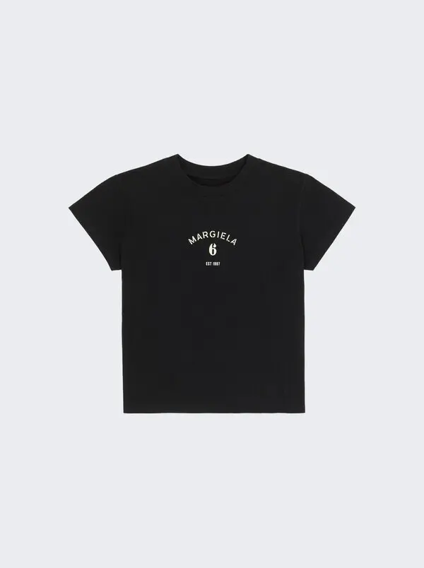 MAISON MARGIELA Short Sleeve Tee Off - Black